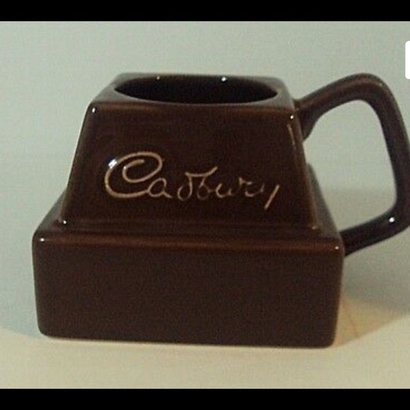 casbury | Dining | Vintage Cadbury Chocolate Square Mug | Poshmark